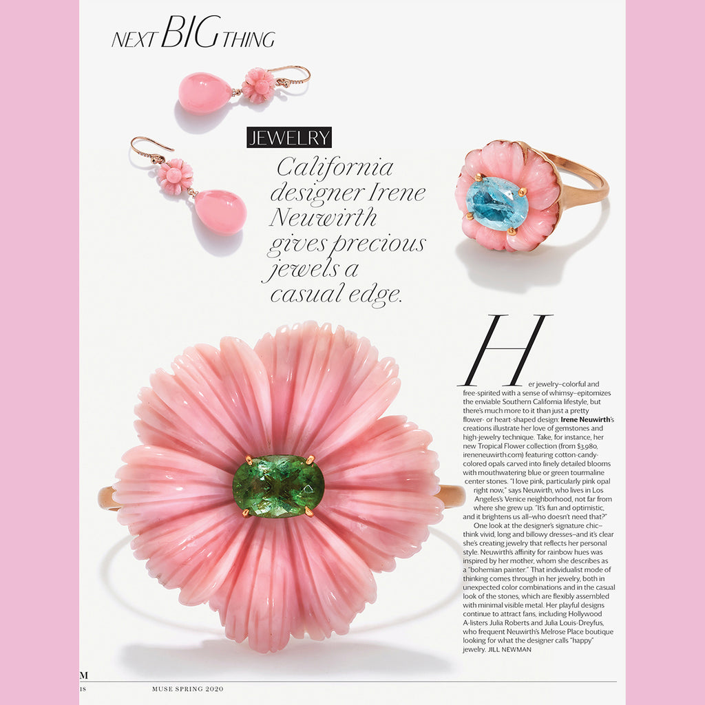 Earrings Featured in Robb Report's Muse Magazine | Irene Neuwirth Jewelry
