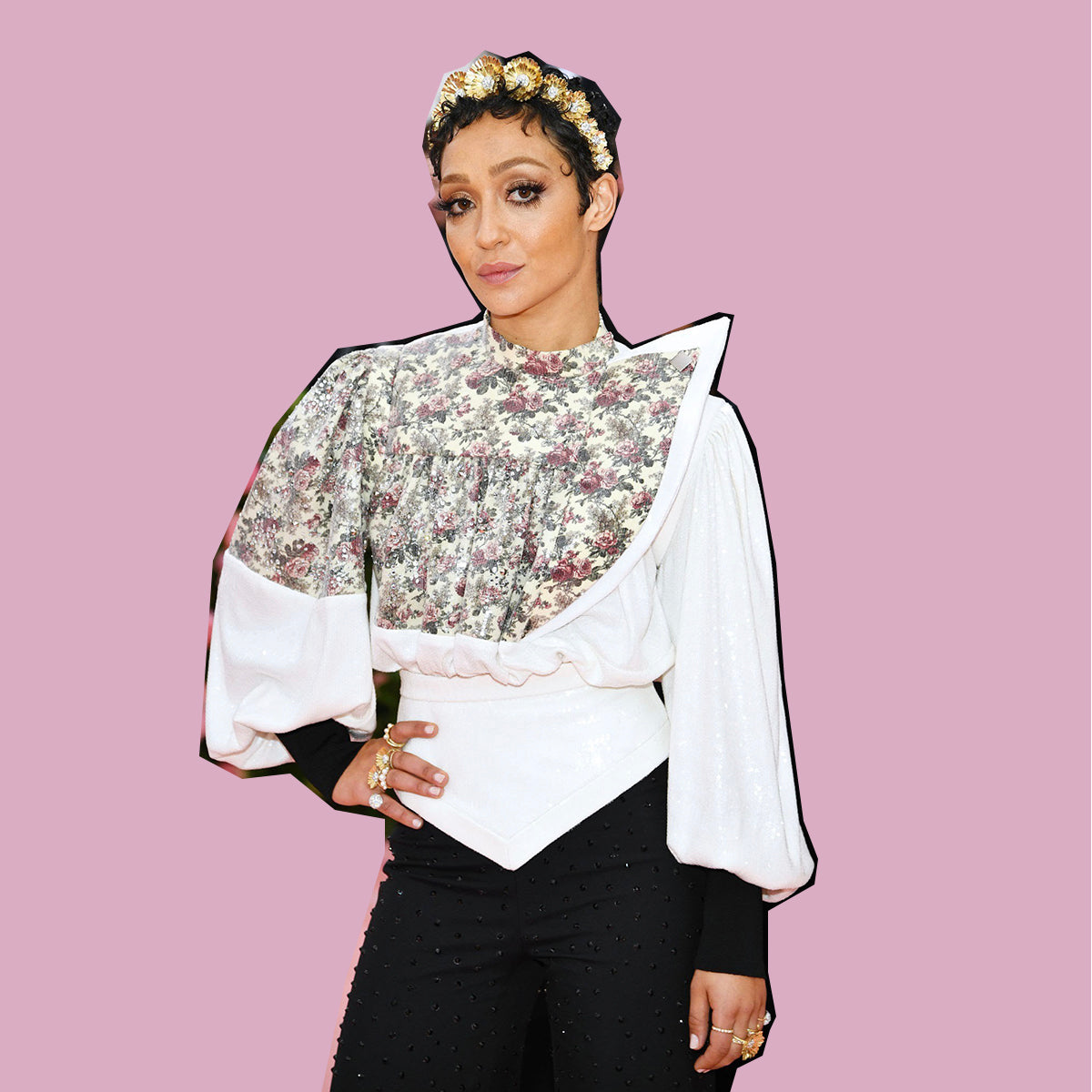 Worn by Ruth Negga to MET Gala | Irene Neuwirth Jewelry