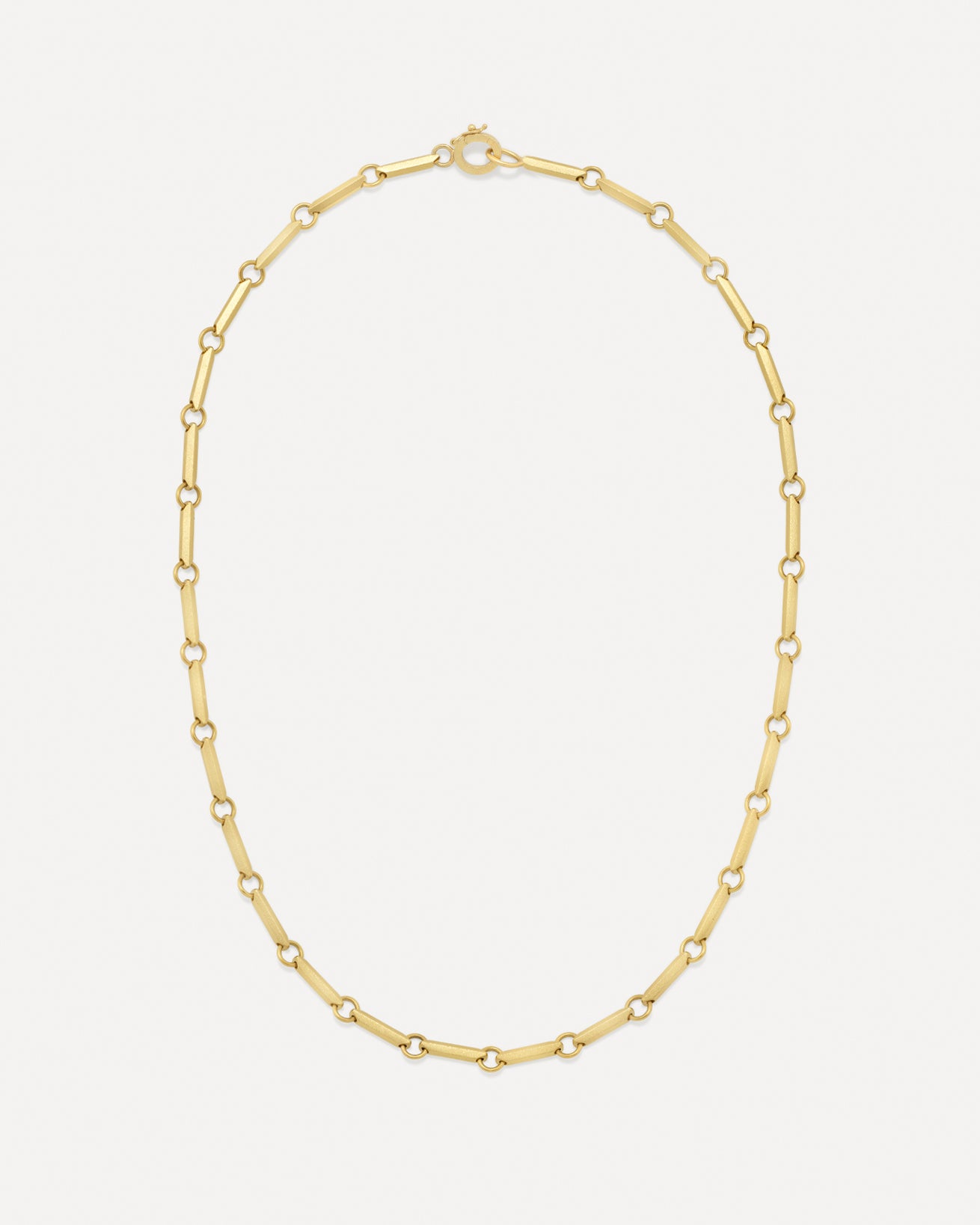 Faceted Bar Chain Necklace 18k Gold – Irene Neuwirth